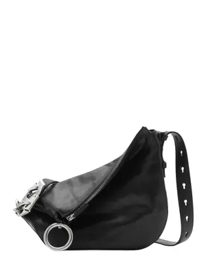 Burberry Small Leather Shoulder Bag - Black