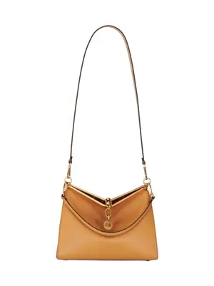 Etro Medium Vela Leather Shoulder Bag - Brown