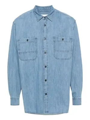MARANT Vhelynton Denim Shirt - Blue