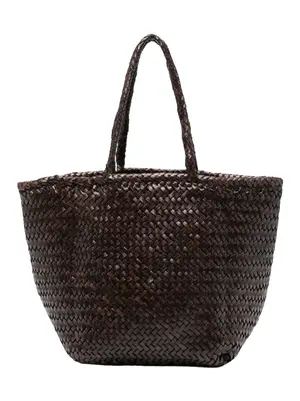 Dragon Diffusion Small Grace Basket Tote Bag - Brown