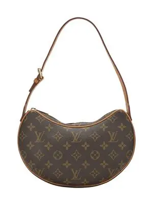 LOUIS VUITTON Monogram Canvas Croissant - Brown