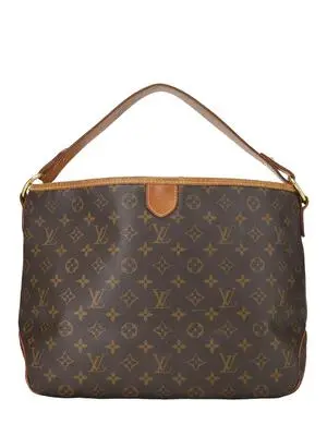 LOUIS VUITTON Monogram Delightful Hobo Bag - Brown