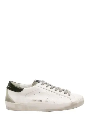 GOLDEN GOOSE Super-star Leather Sneakers - White
