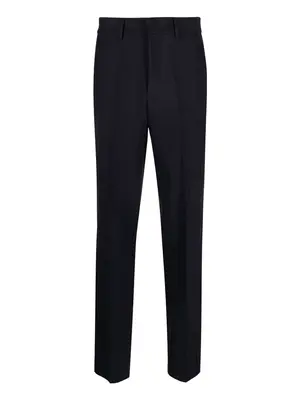 P.a.r.o.s.h Virgin Wool Tailored Trousers - Blue