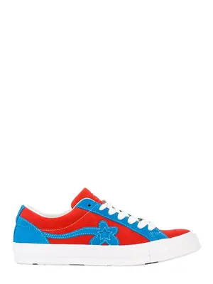CONVERSE Floral Embellished Sneakers - Red