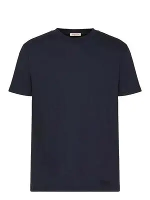 Valentino Garavani Logo-tag T-shirt - Blue