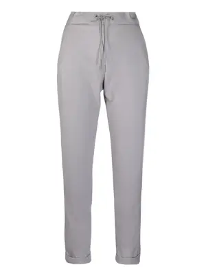 Fabiana Filippi Tapered Virgin Wool Trousers - Grey