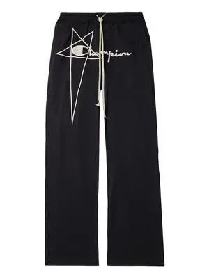 Rick Owens Dietrich Drawstring Joggers - Black