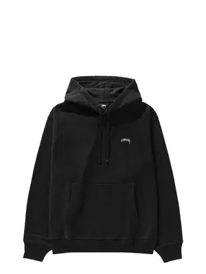 StÜssy Stock Logo Hood - Black