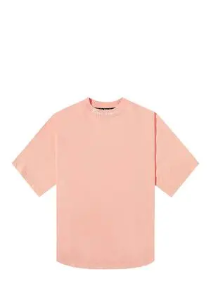 Palm Angels Gd Classic Logo Over Tee 'salmon Fluo - Pink