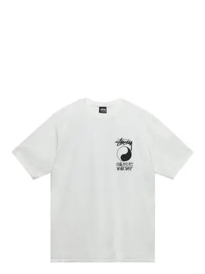 StÜssy X Our Legacy Frame Pigment Dyed Tee 'natural - White