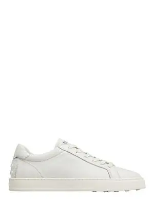 TOD'S Allacciata Cassetta Lace-up Sneakers - White
