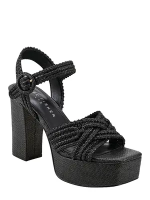 MARC FISHER LTD. Marc Fisher Ltd. Chesse Espadrille Platform Sandals