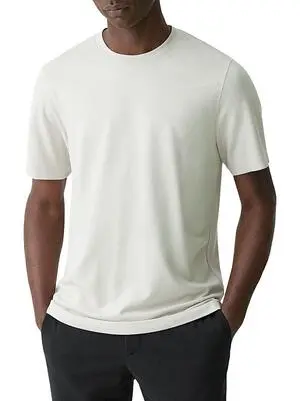 Theory Ryder Tee In Relay Jersey - Fog
