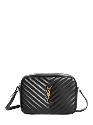 Saint Laurent Saint Laurent Lou Leather Camera Bag Black