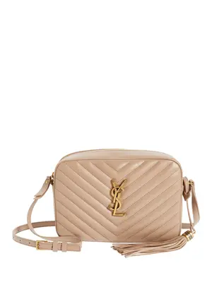 Saint Laurent Saint Laurent Lou Leather Camera Bag Rosy Sand