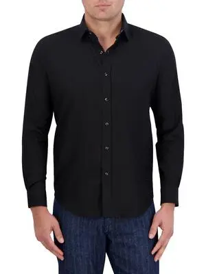Robert Graham Amory Button-up Shirt - Black