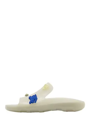 Burberry Men's Stingray Rubber Slide Sandals - Pebble  Pebble