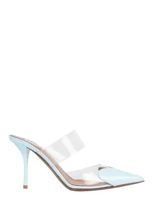 Alaïa Le Coeur 90mm Mules Blue
