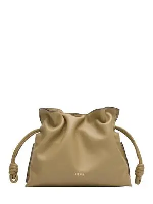Loewe Flamenco Mini Shoulder Bag - Clay Green