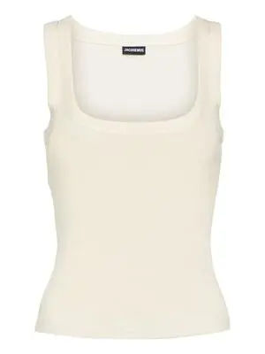 JACQUEMUS Le Débardeur Gros Grain Tank Top