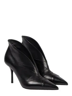 ALAÏA Alaïa Leather Ankle Boots