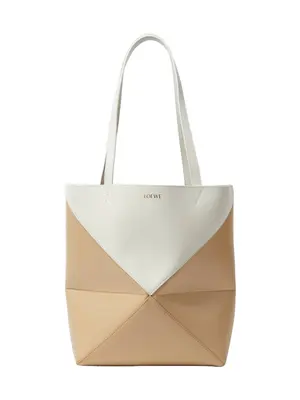 Loewe Loewe Puzzle Fold Tote White