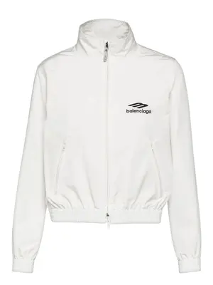 Balenciaga 3b Sports Icon Track Jacket - White