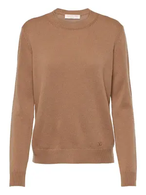 Valentino Garavani Cashmere Sweater - Beige
