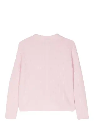Emporio Armani Ribbed-knit Jumper - Pink