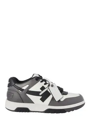Off-White Out Of Office Leather Sneakers - Grey