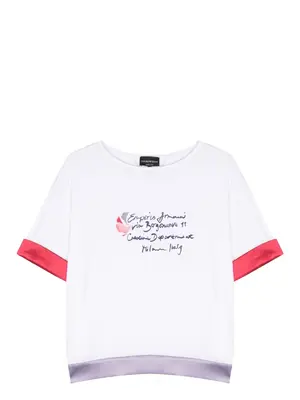 Emporio Armani Logo-print T-shirt - White