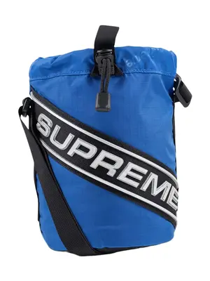 Supreme Small Cinch Pouch Messenger Bag - Blue