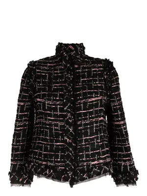 SHIATZY CHEN SHIATZY CHEN Tweed High-Neck Jacket