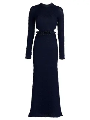 Silvia Tcherassi Myriam Maxi Dress - Blue