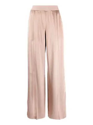 STINE GOYA Stine Goya Ciara Logo-Waistband Satin Trousers