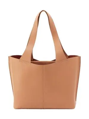 Hobo HOBO Vida Leather Tote Biscuit Coconut Shell