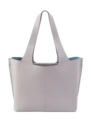 Hobo HOBO Vida Leather Tote Morning Dove Grey