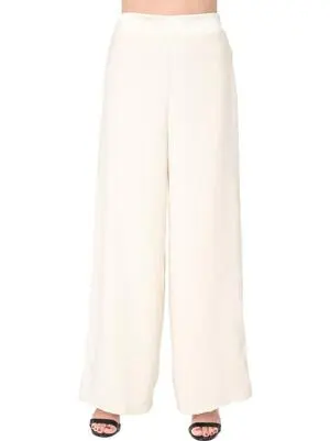 GIBSONLOOK GIBSONLOOK Solstice Wide Leg Satin Pants Champagne