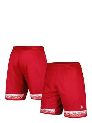 Adidas Nebraska Huskers Swingman Replica Basketball Shorts By - Red