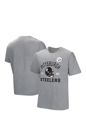NFL Pittsburgh Steelers Tackle Adaptive T-shirt - Gray