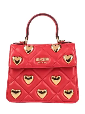 Moschino Leather Handbag - Red