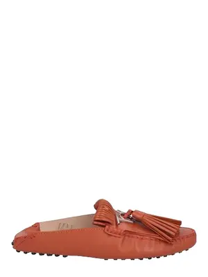 TOD'S Leather Mules - Brown