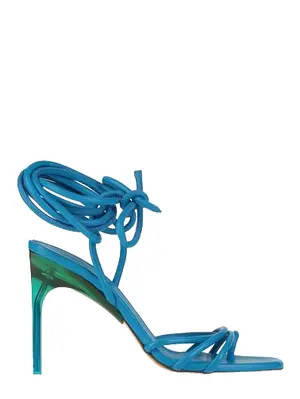OFF-WHITE™ Thong Stiletto Sandals - Blue
