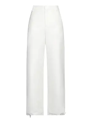 Marni Pants In Polyamide, Linen, And Cotton - White