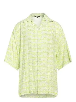 Gcds Shirt Lime Size Viscose - Green