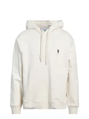 Neil Barrett French Terry Hoodie - White