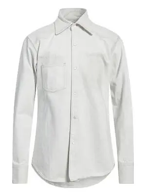 MAISON MARGIELA Denim Shirt Size Cotton - Grey