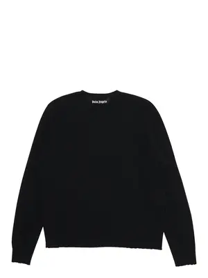 Palm Angels Rec Logo Sweater - Black