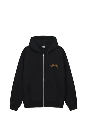 StÜssy Skate Tough Zip Hoodie - Black